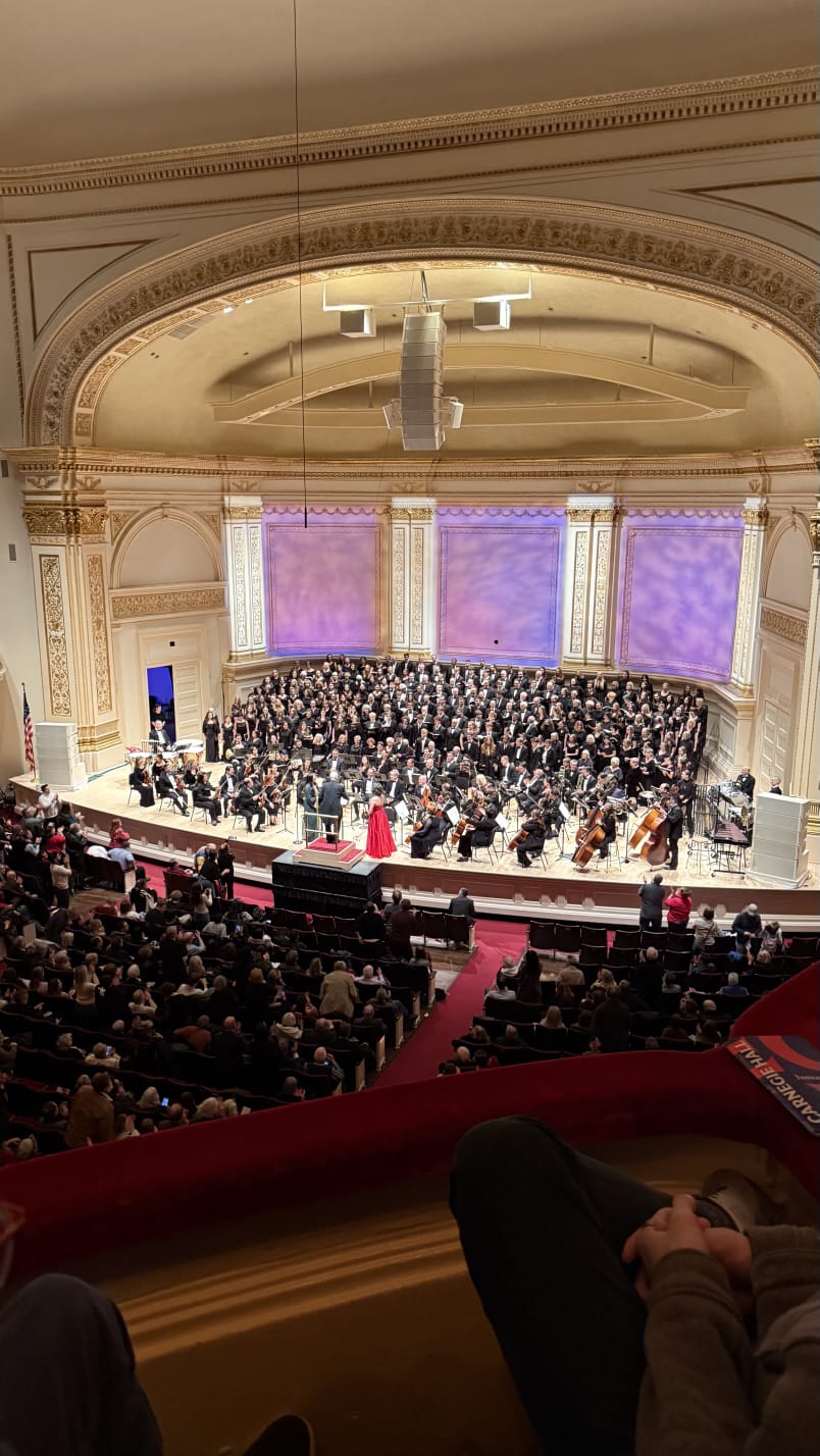 Coro Sinfónico de Honduras participa en concierto en Carnegie Hall ...